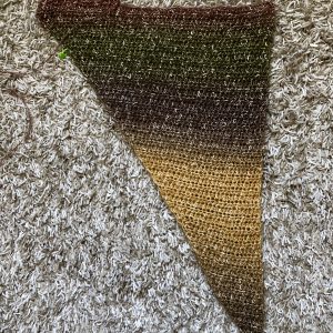 Beginner Friendly Triangle Scarf- Free Pattern - A Purpose and A Stitch
