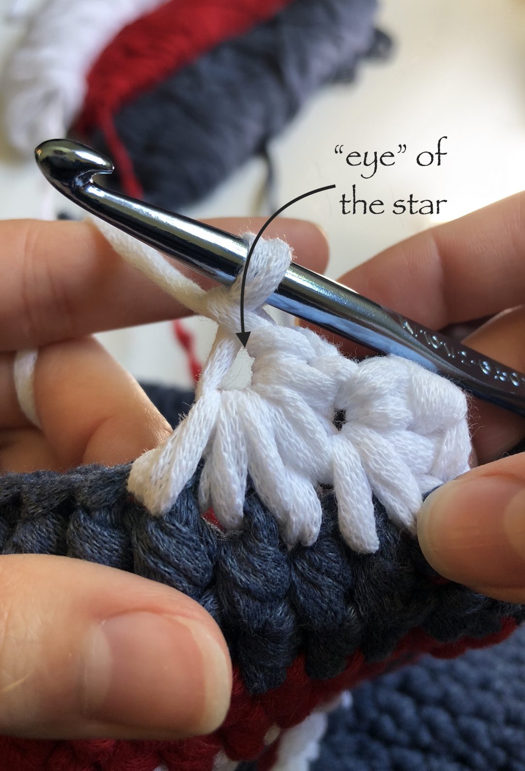 Star Spangled Beach Tote- Free Pattern - A Purpose and A Stitch