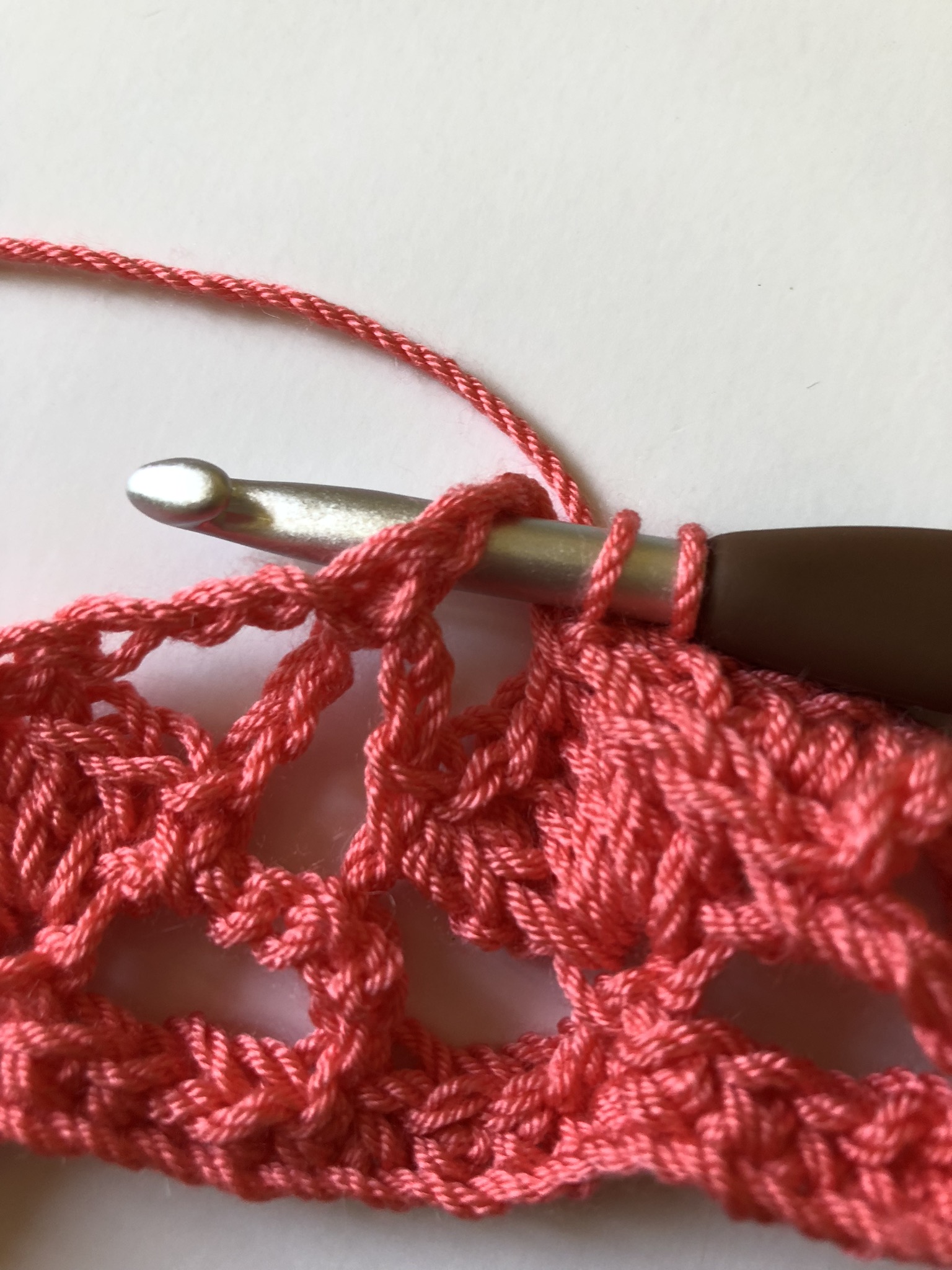 "Mesh and Shells" Crochet Stitch Tutorial - A Purpose and A Stitch
