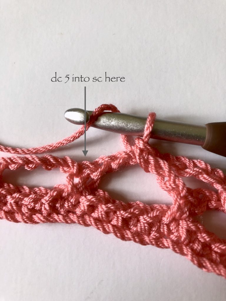 "Mesh and Shells" Crochet Stitch Tutorial - A Purpose and A Stitch