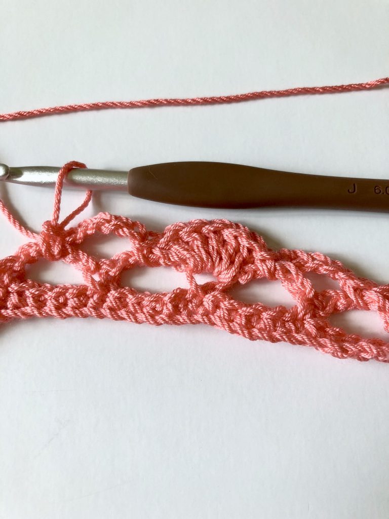 "Mesh and Shells" Crochet Stitch Tutorial - A Purpose and A Stitch