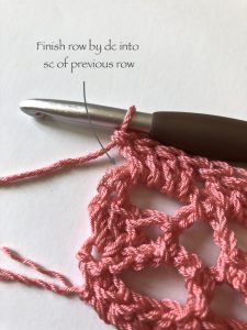 "Mesh and Shells" Crochet Stitch Tutorial - A Purpose and A Stitch