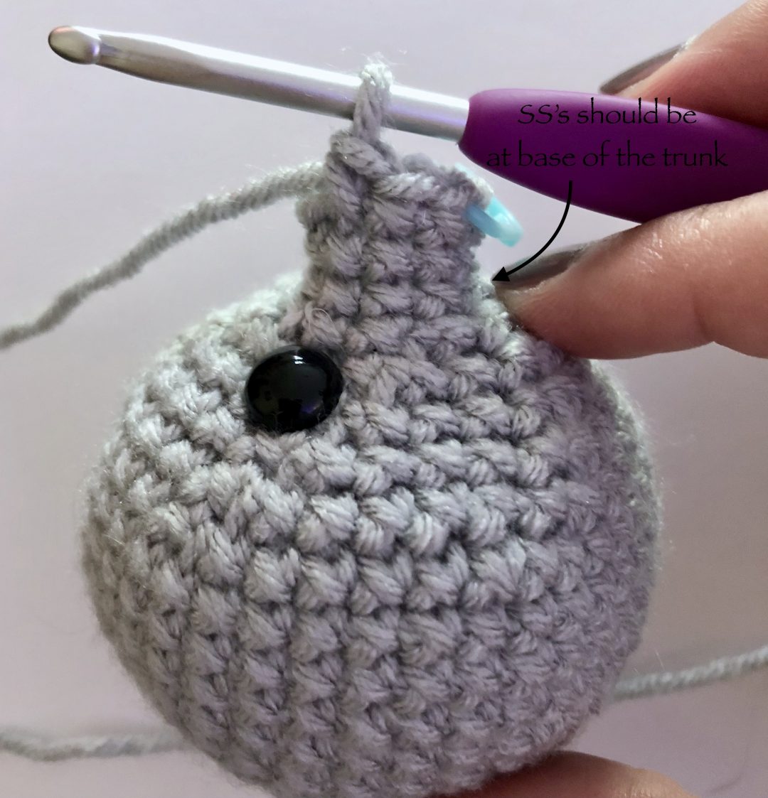 Ellie the Elephant Lovey- Free Pattern - A Purpose and A Stitch