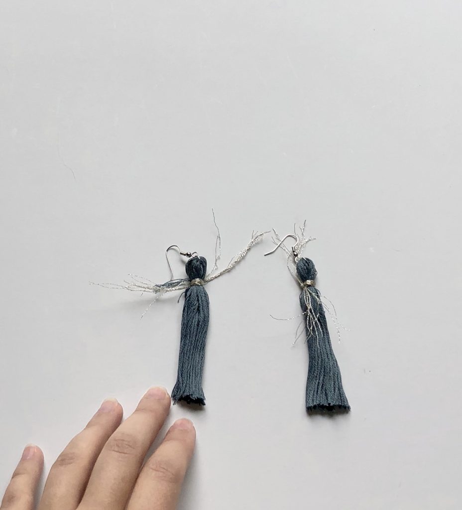 Tassel Earrings Tutorial - A Purpose and A Stitch