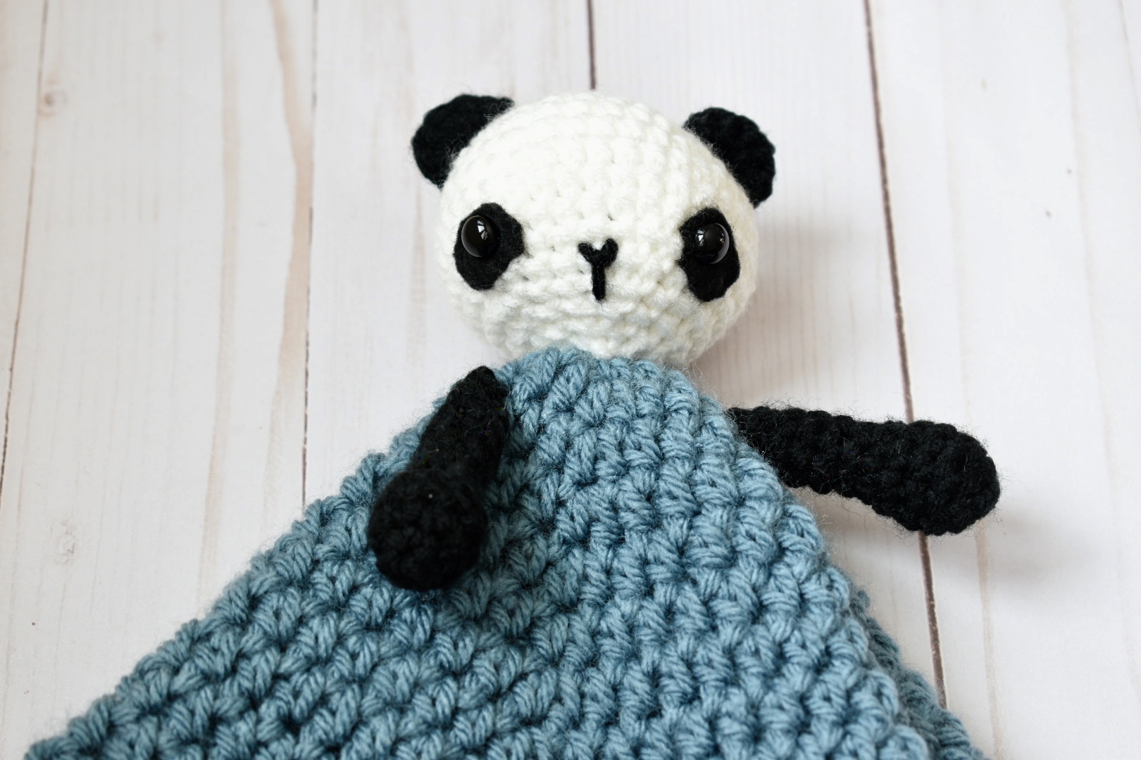 Petunia the Panda Lovey- Blog Post - A Purpose and A Stitch