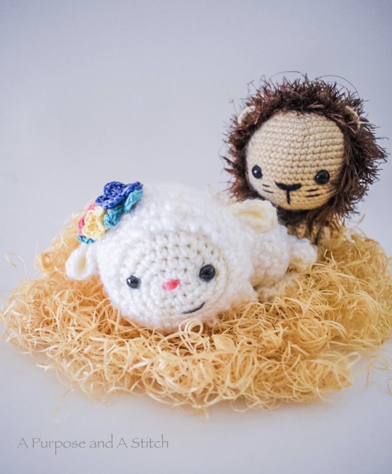 Linda The Lamb- Blog Post - A Purpose and A Stitch